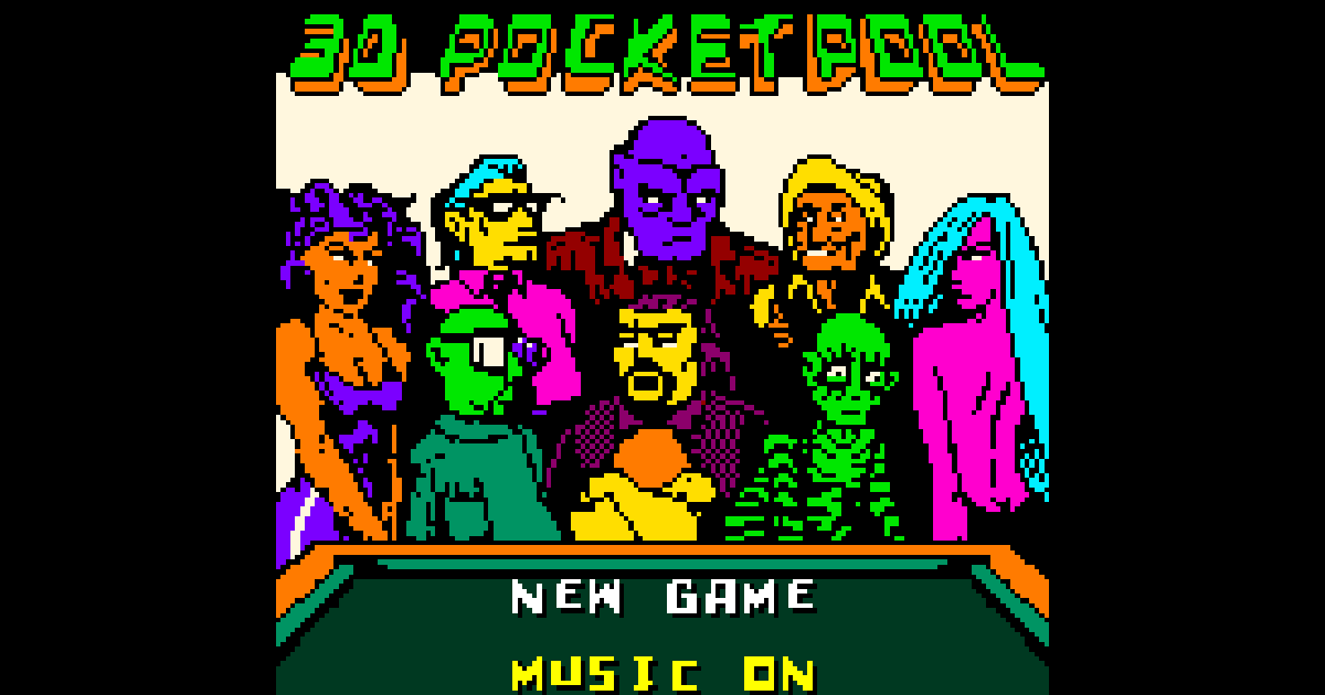 3D Pocket Pool — Game Boy Essentials